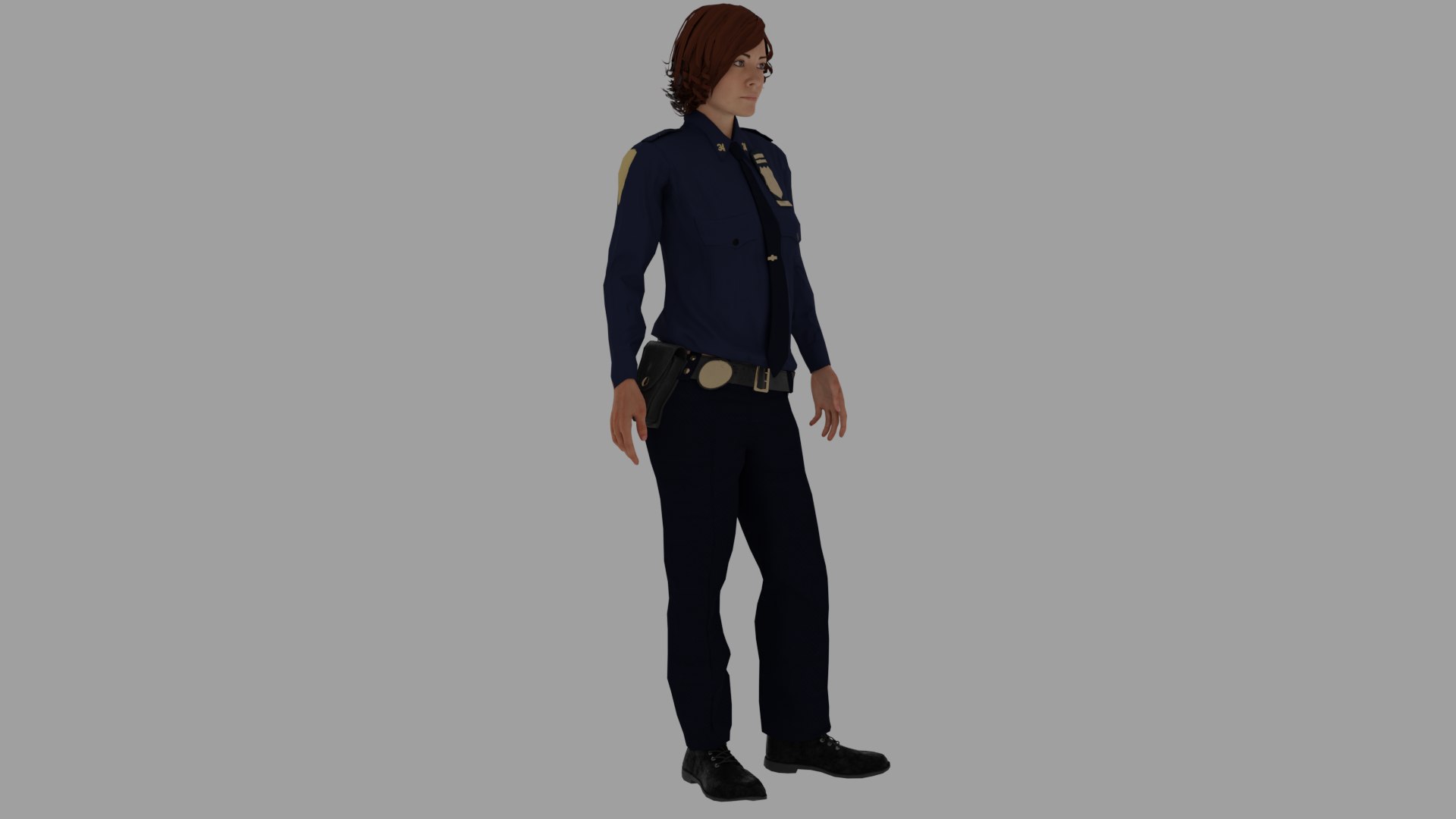 Police Rigged 3D Model - TurboSquid 1670045