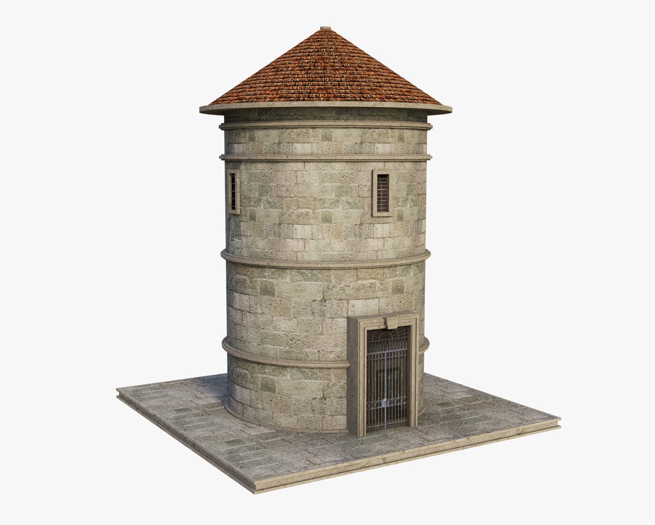 Free Ancient Mini Temple House 3D - TurboSquid 2341863