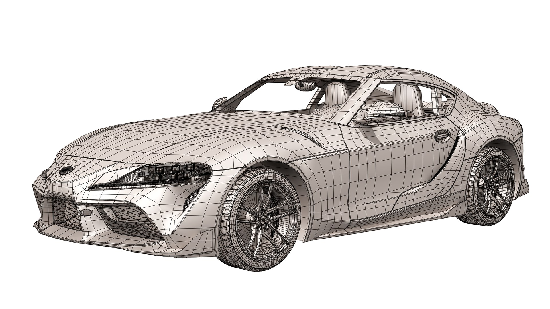 Toyota Car 3D Model - TurboSquid 1459624