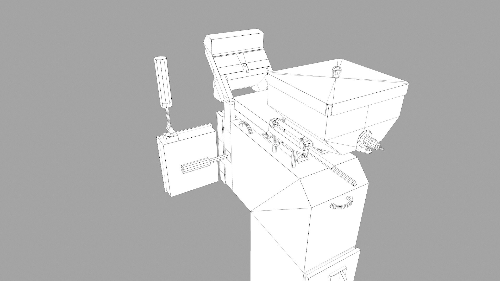 Capsule Counter And Filler Model - TurboSquid 2330804