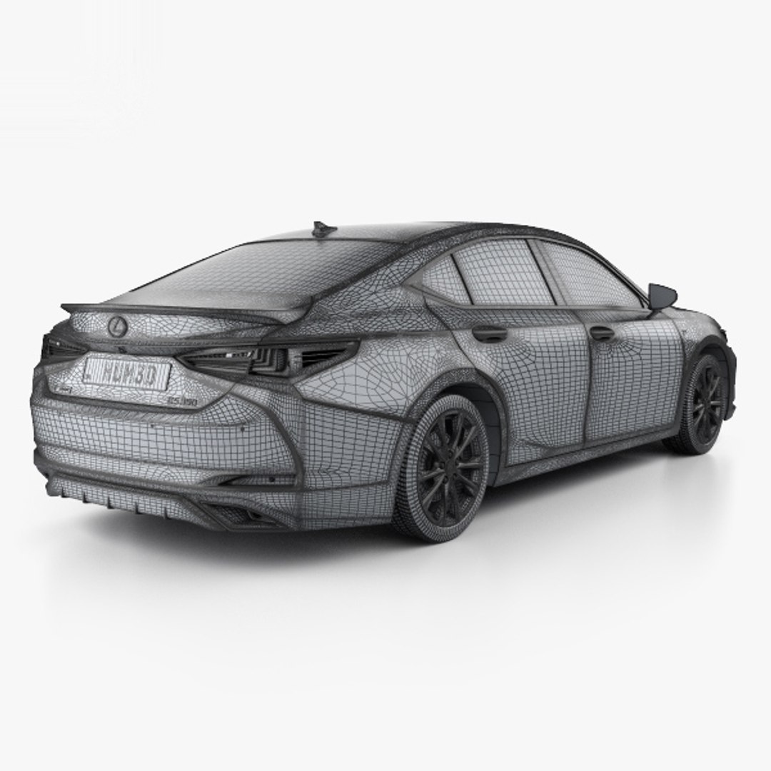 Lexus Es 350h 3D Model - TurboSquid 1427944