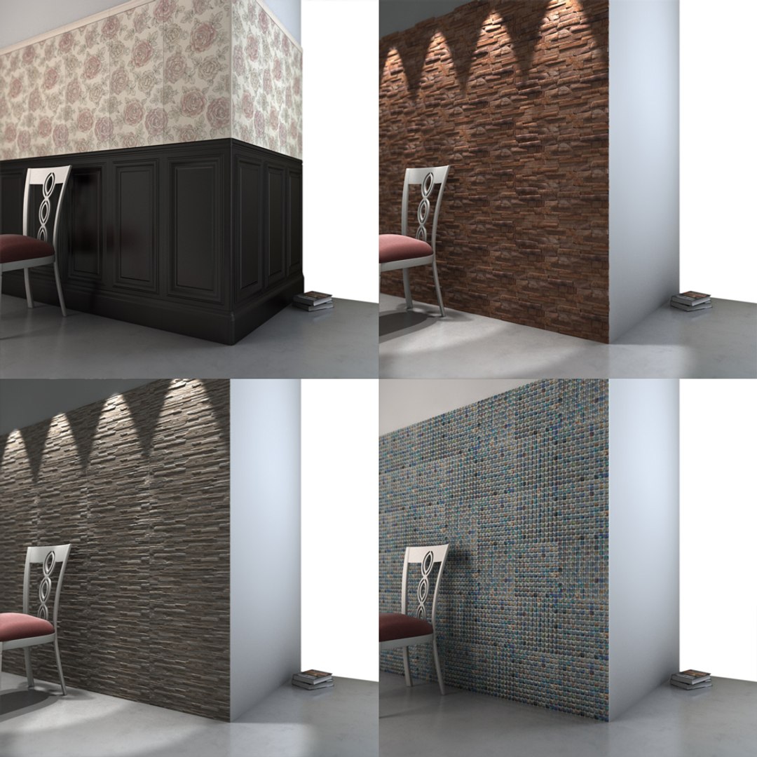 wall cladding c4d