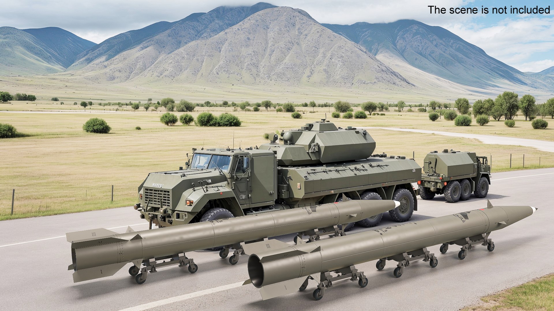 Fateh-110 Tactical Strike Missile Model - TurboSquid 2320627