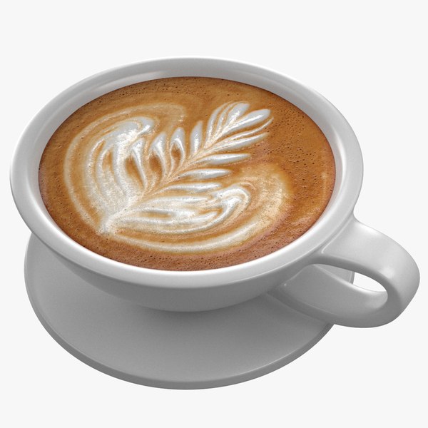 modelo 3d Modelo 3D realista de Coffee Latte - TurboSquid 1809656