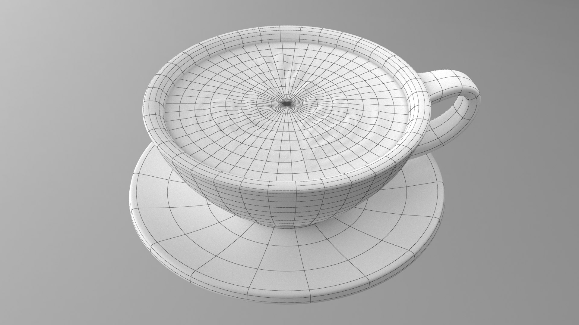 Coffee Latte Realistic 3D Model 3D Model - TurboSquid 1809656