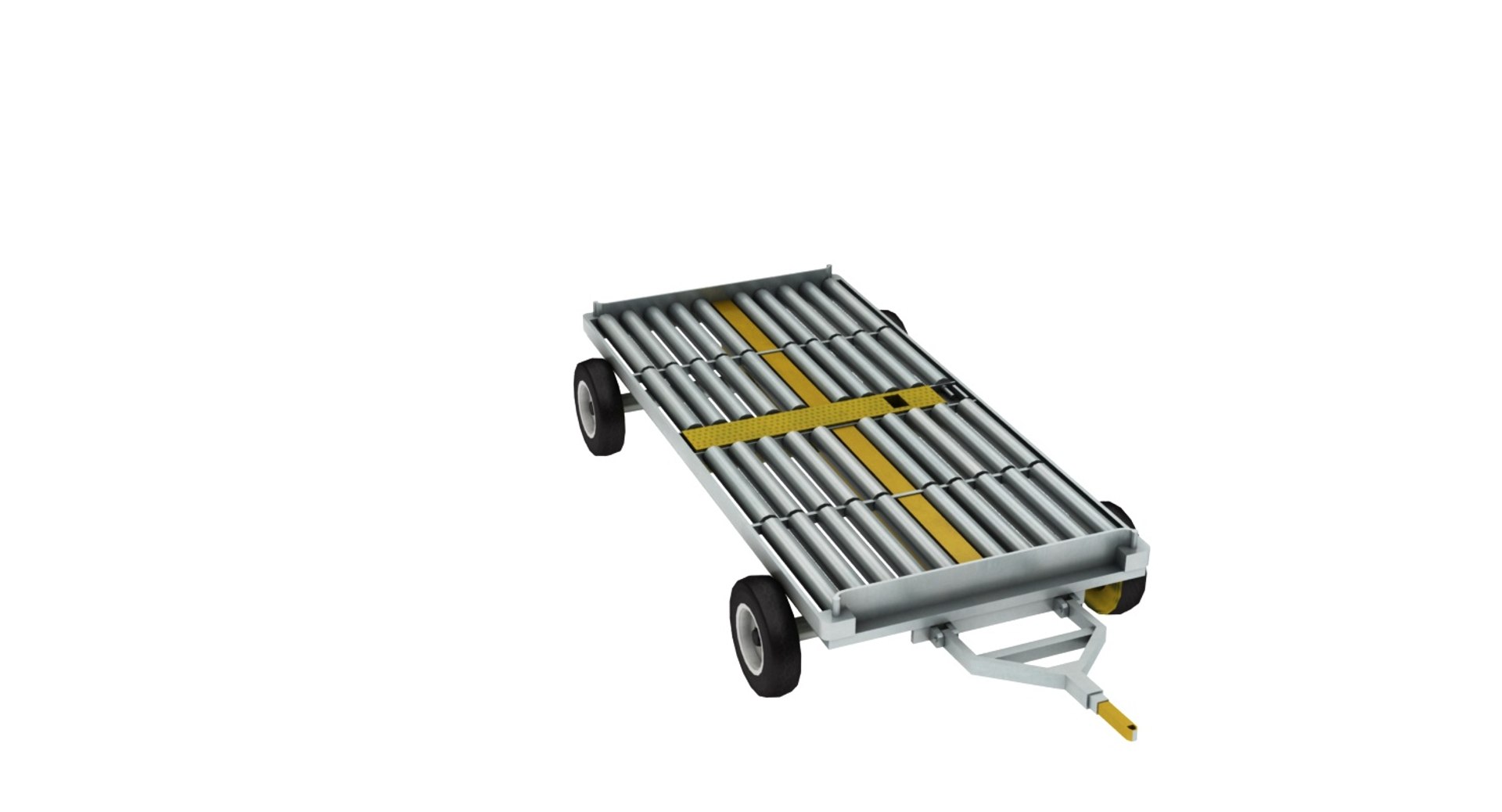 Tug trolley 3D model - TurboSquid 1422769