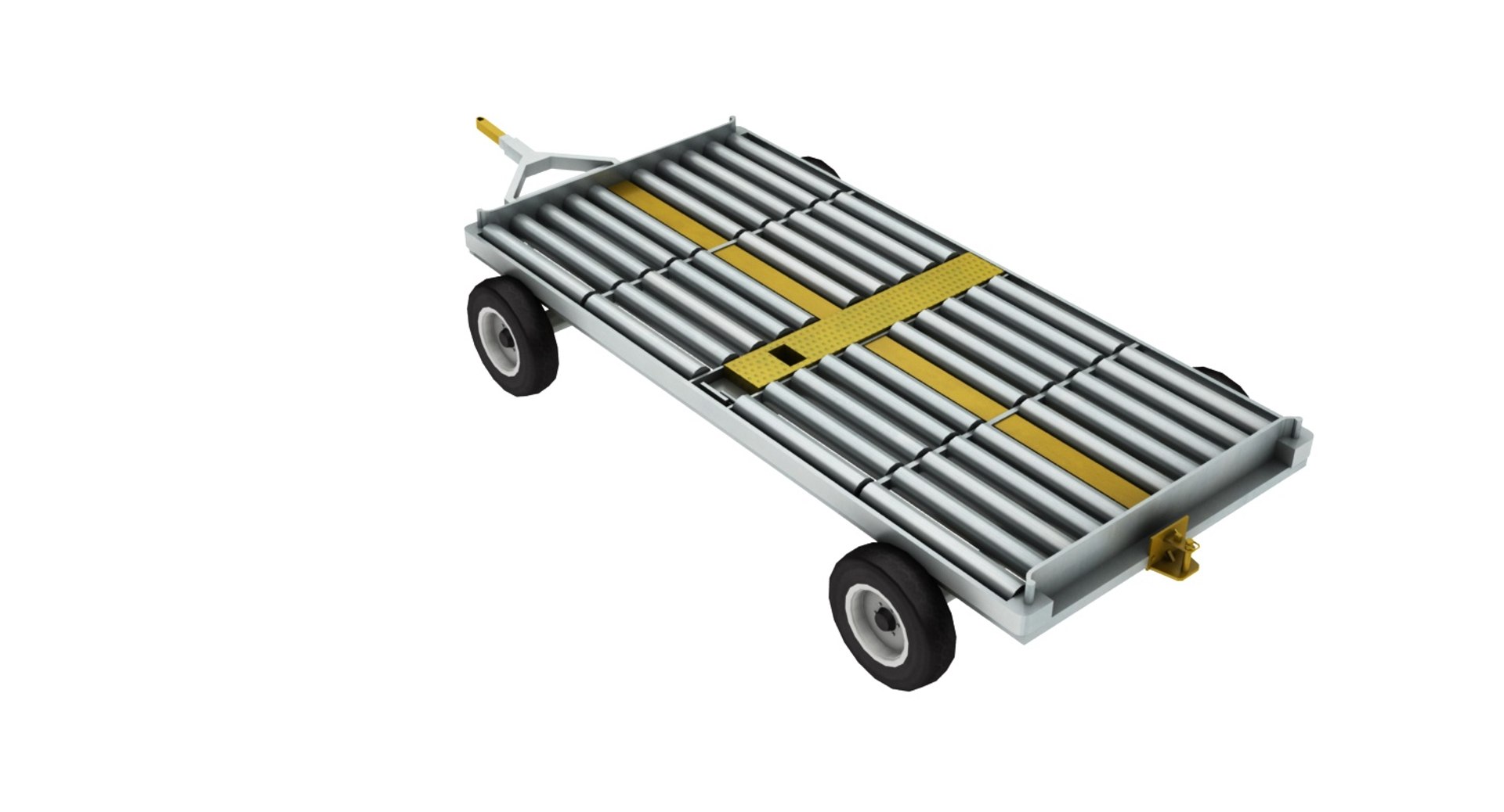Tug Trolley 3D Model - TurboSquid 1422769