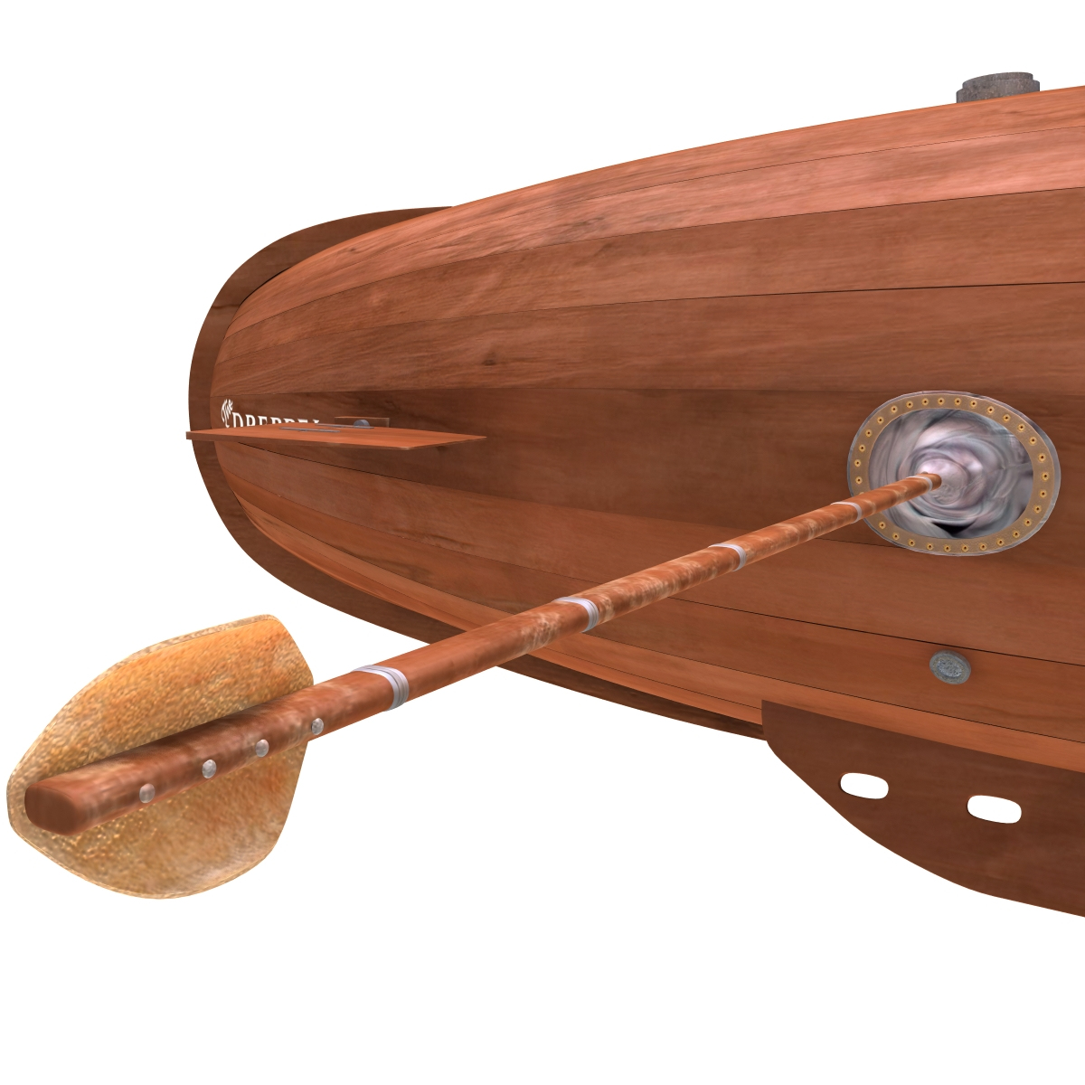3d submarine drebbel model