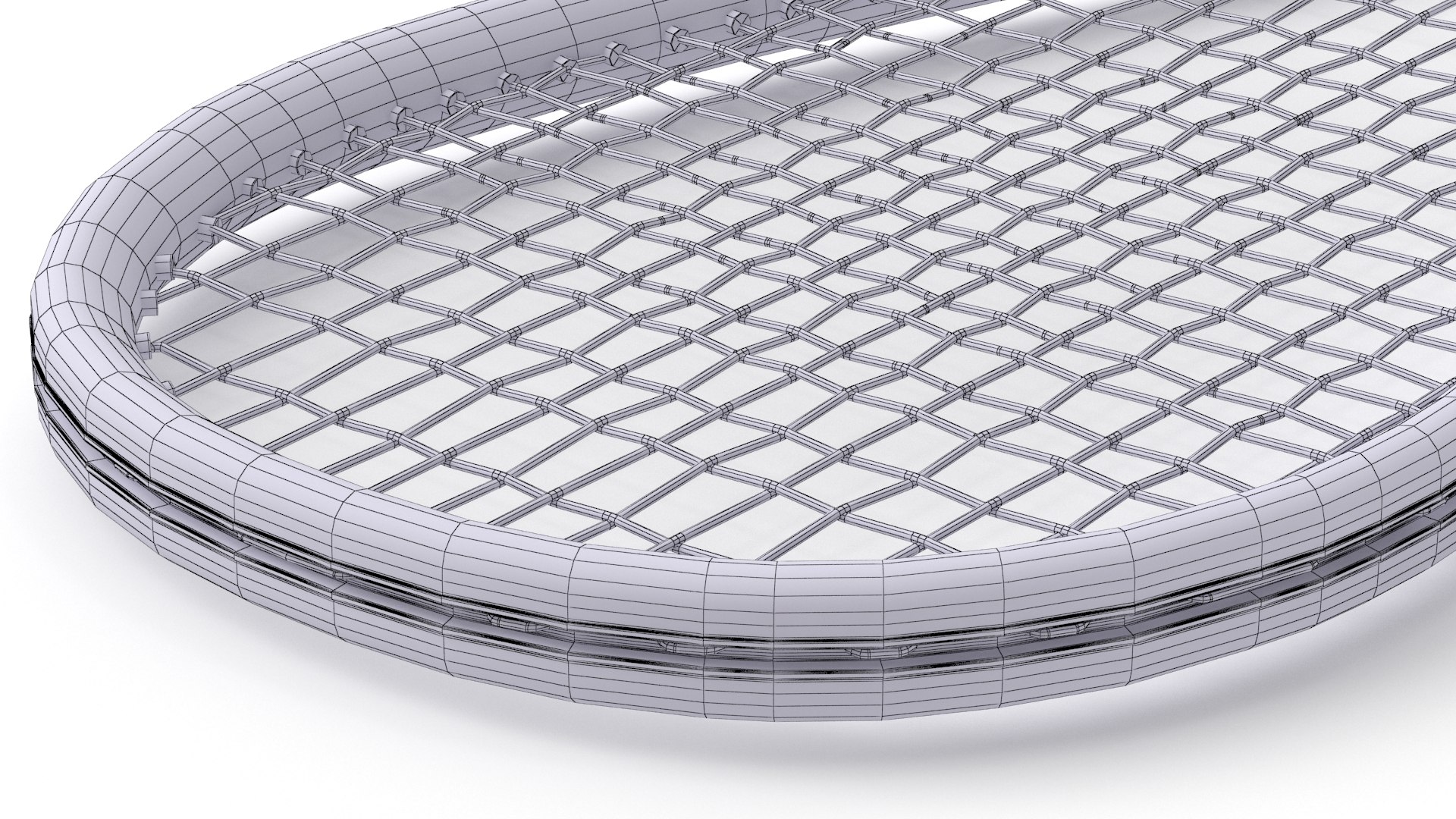 3D Squash Racquet 01 - TurboSquid 2058949