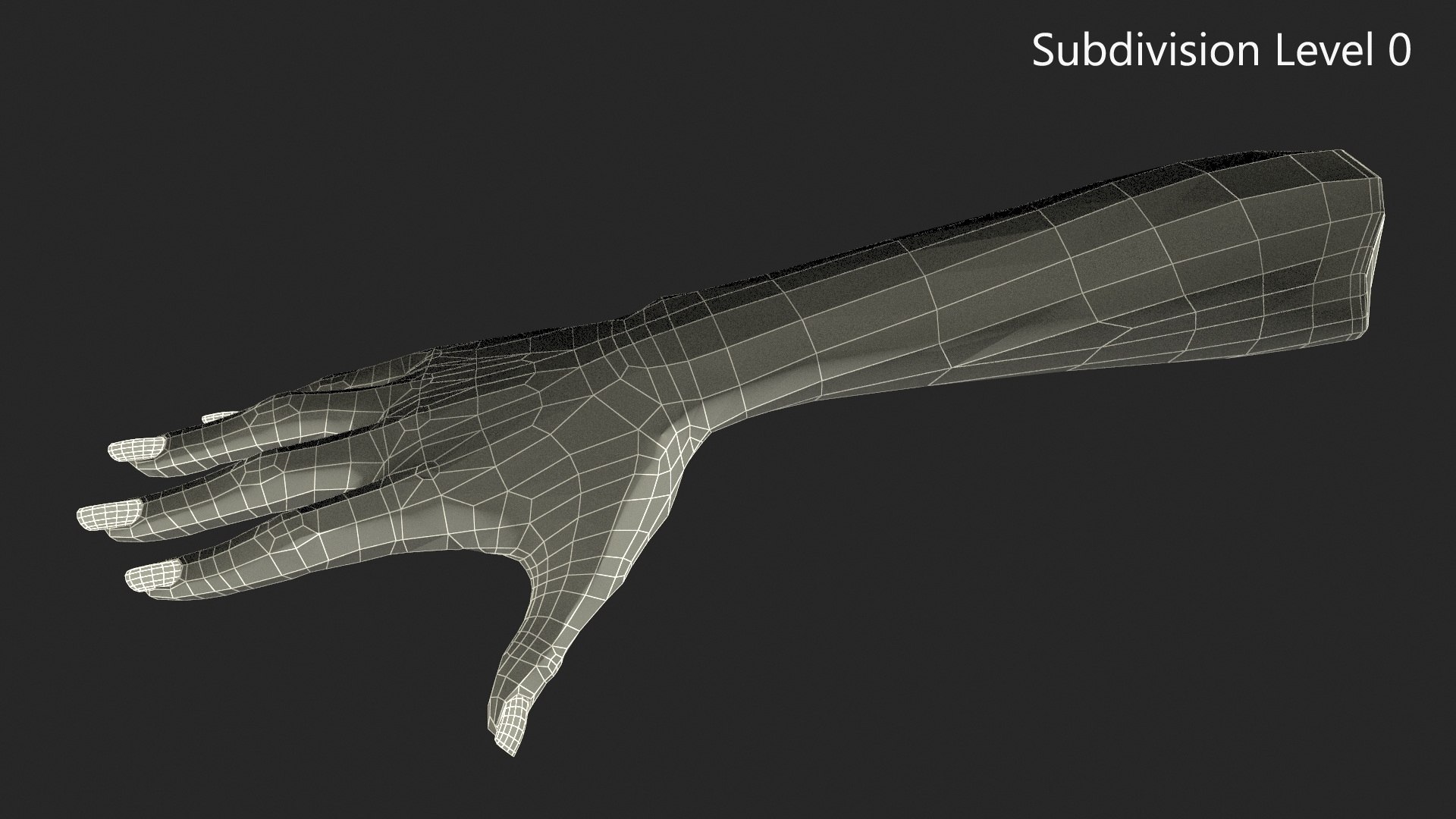 3D White Female Hand Rigged For Cinema 4D - TurboSquid 2195402