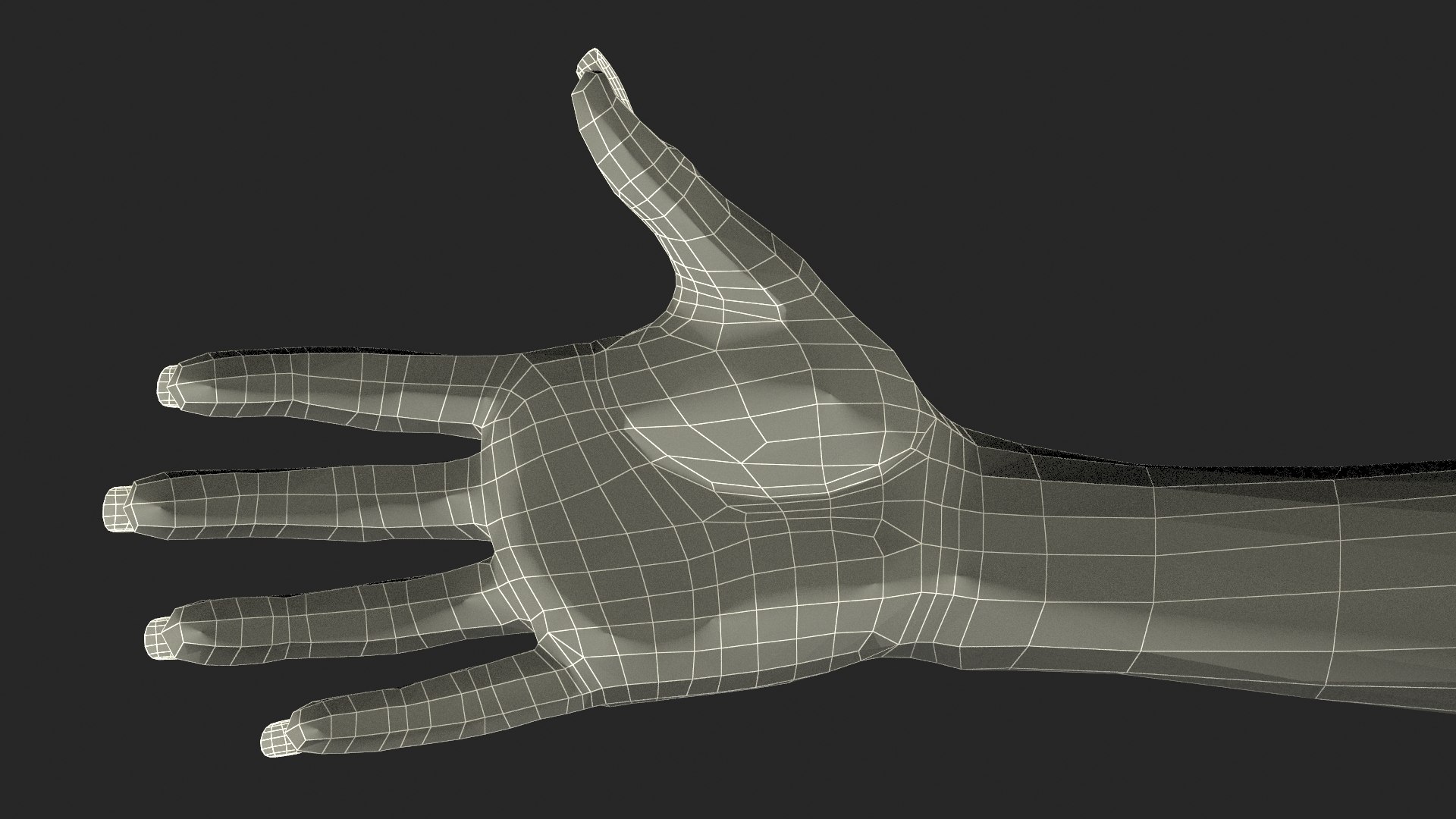 3D White Female Hand Rigged For Cinema 4D - TurboSquid 2195402