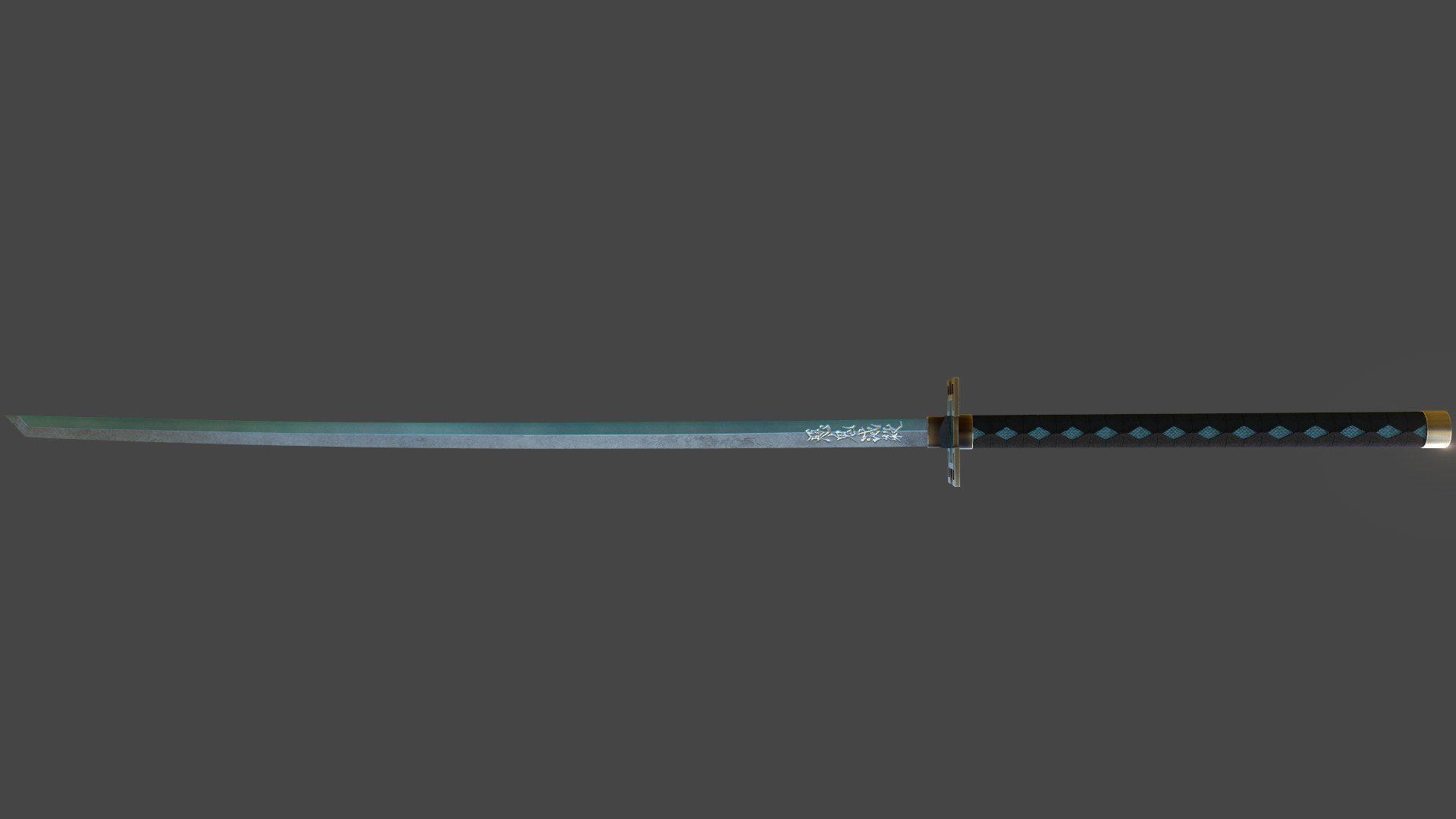 3D Muichiro Tokito Hashira Nichirin Kimetsu No Yaiba - Demon Slayer ...