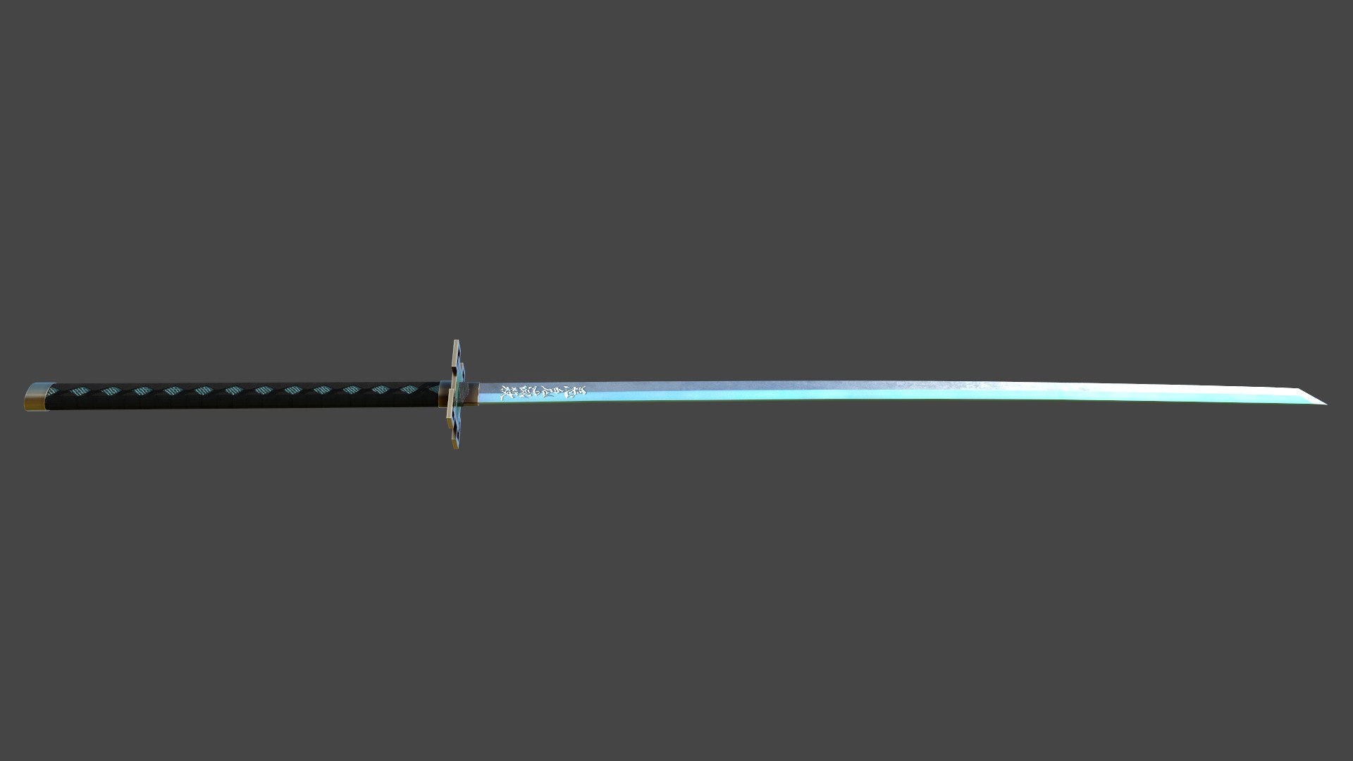 3D Muichiro Tokito Hashira Nichirin Kimetsu No Yaiba - Demon Slayer ...
