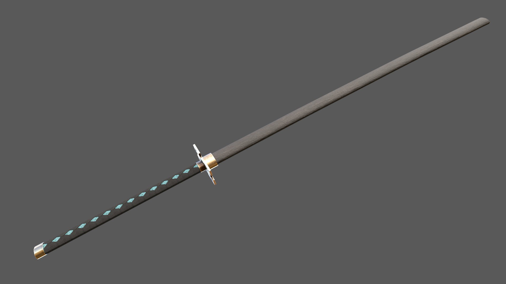 3D Muichiro Tokito Hashira Nichirin Kimetsu No Yaiba - Demon Slayer ...