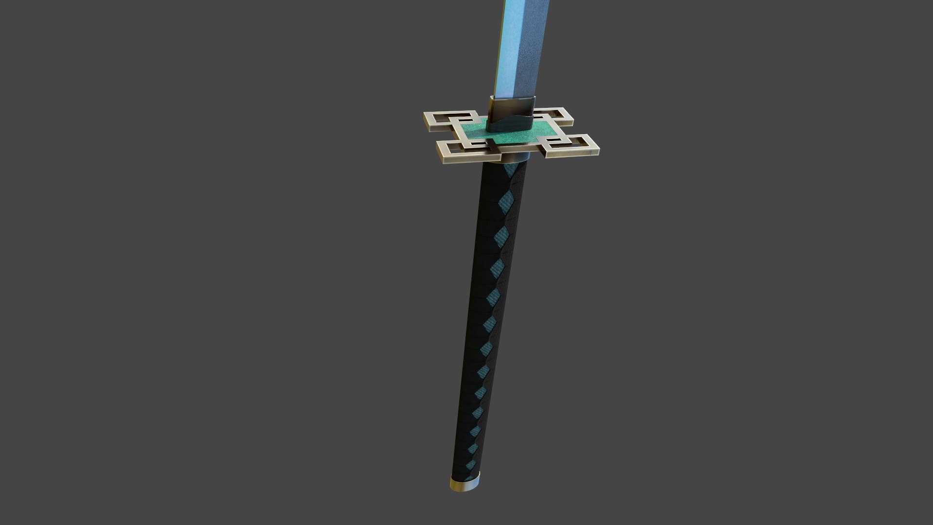 3D Muichiro Tokito Hashira Nichirin Kimetsu No Yaiba - Demon Slayer ...