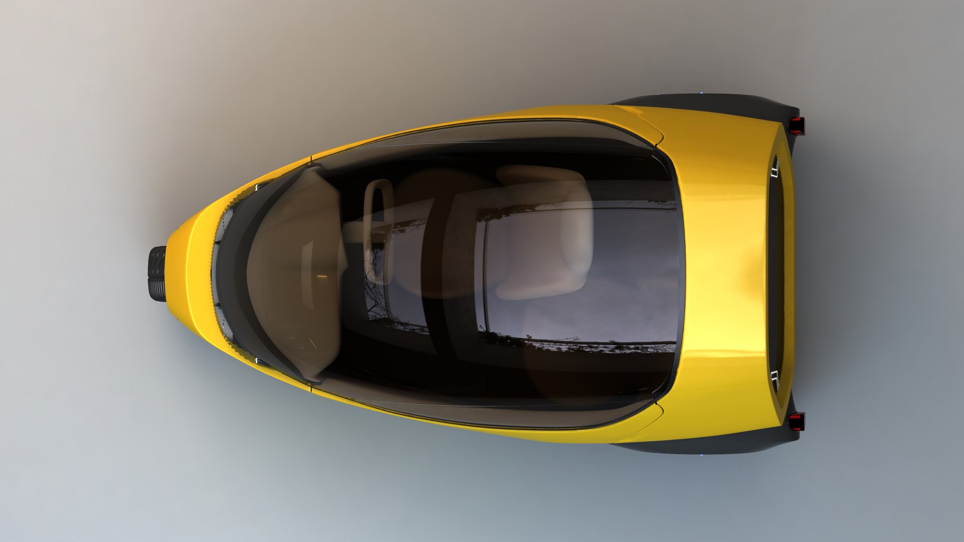 Bemo three-wheeler concept 3D - TurboSquid 1203711