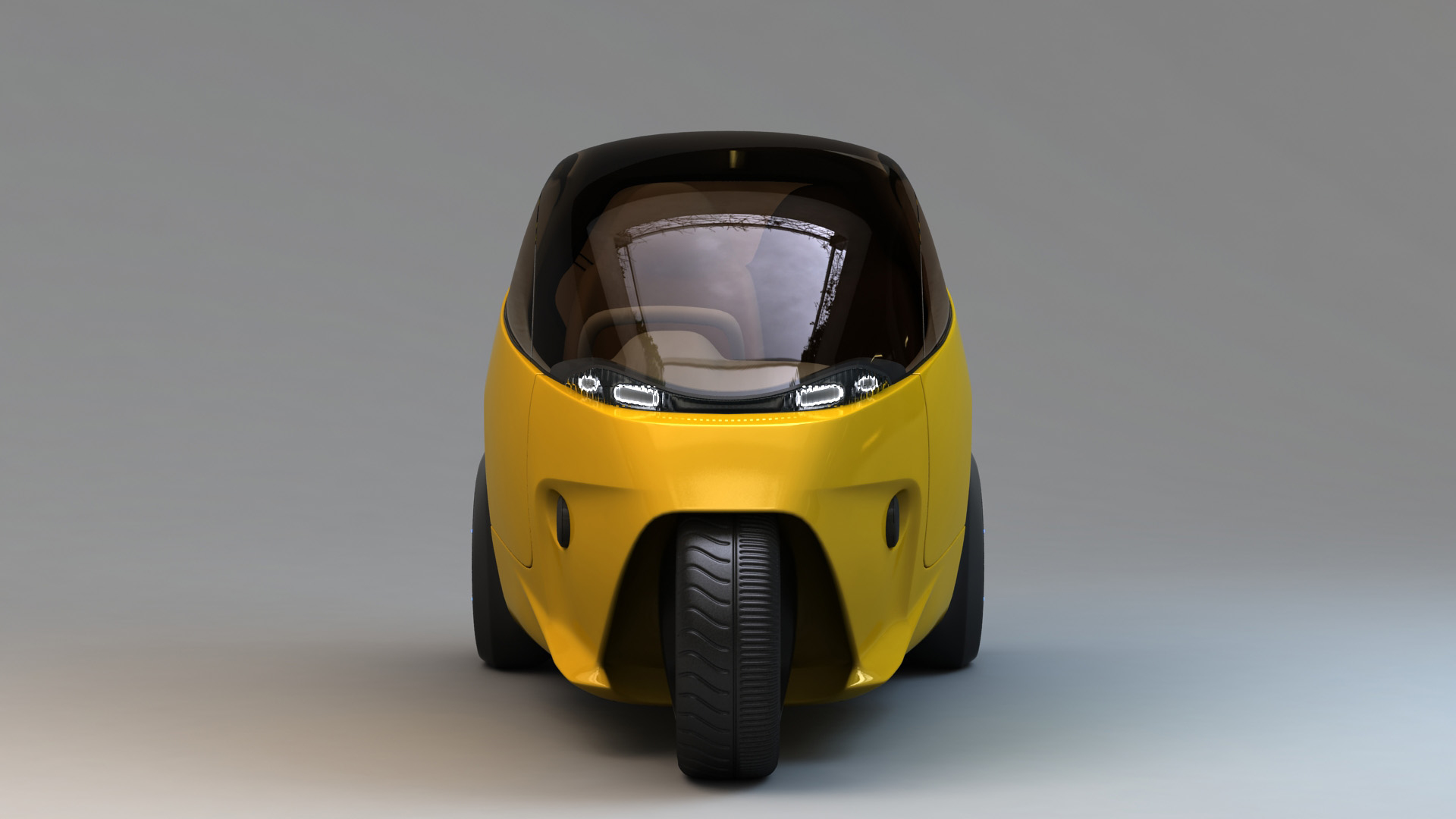 Bemo three-wheeler concept 3D - TurboSquid 1203711