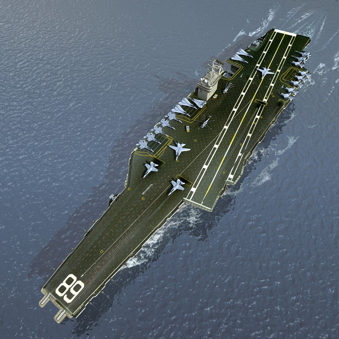Uss Nimitz Aircraft Carrier 3ds