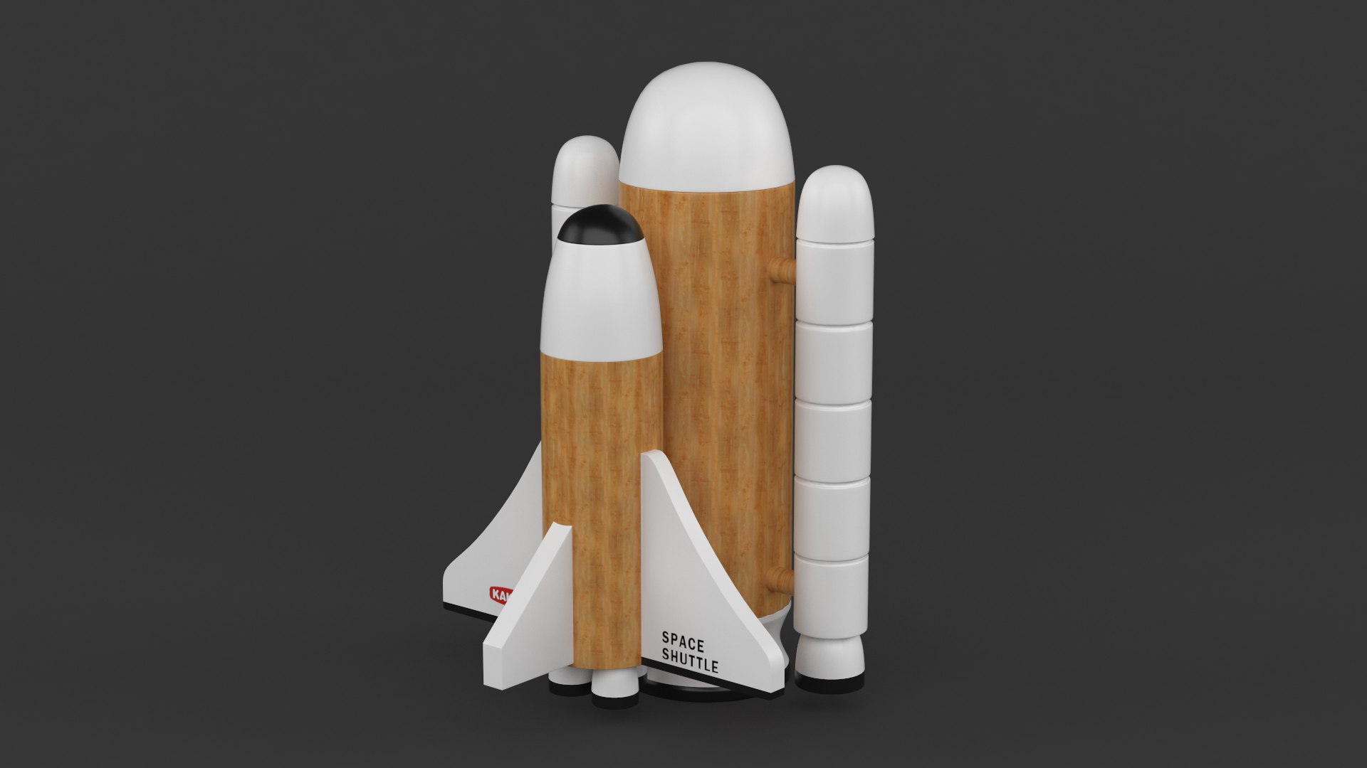 3D Toy Rocket - TurboSquid 1800197