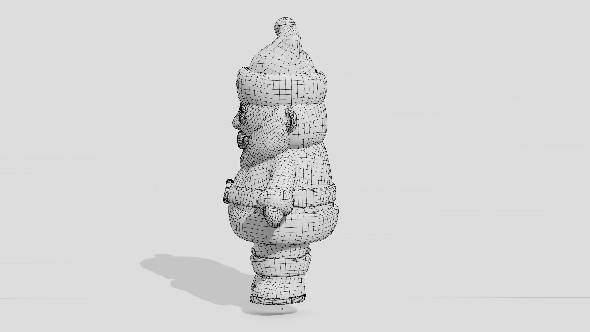 3D Cute Cartoon Santa Claus Model - TurboSquid 2112282