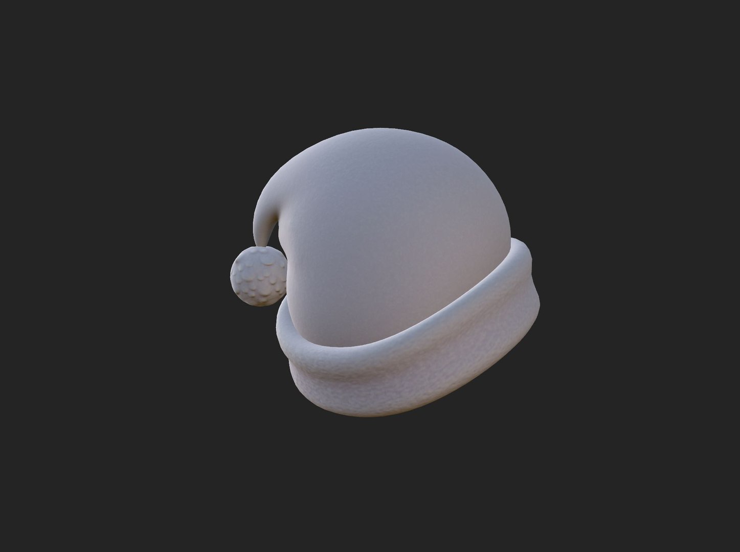 Hat060 White Nightcap 3D Model - TurboSquid 2337689