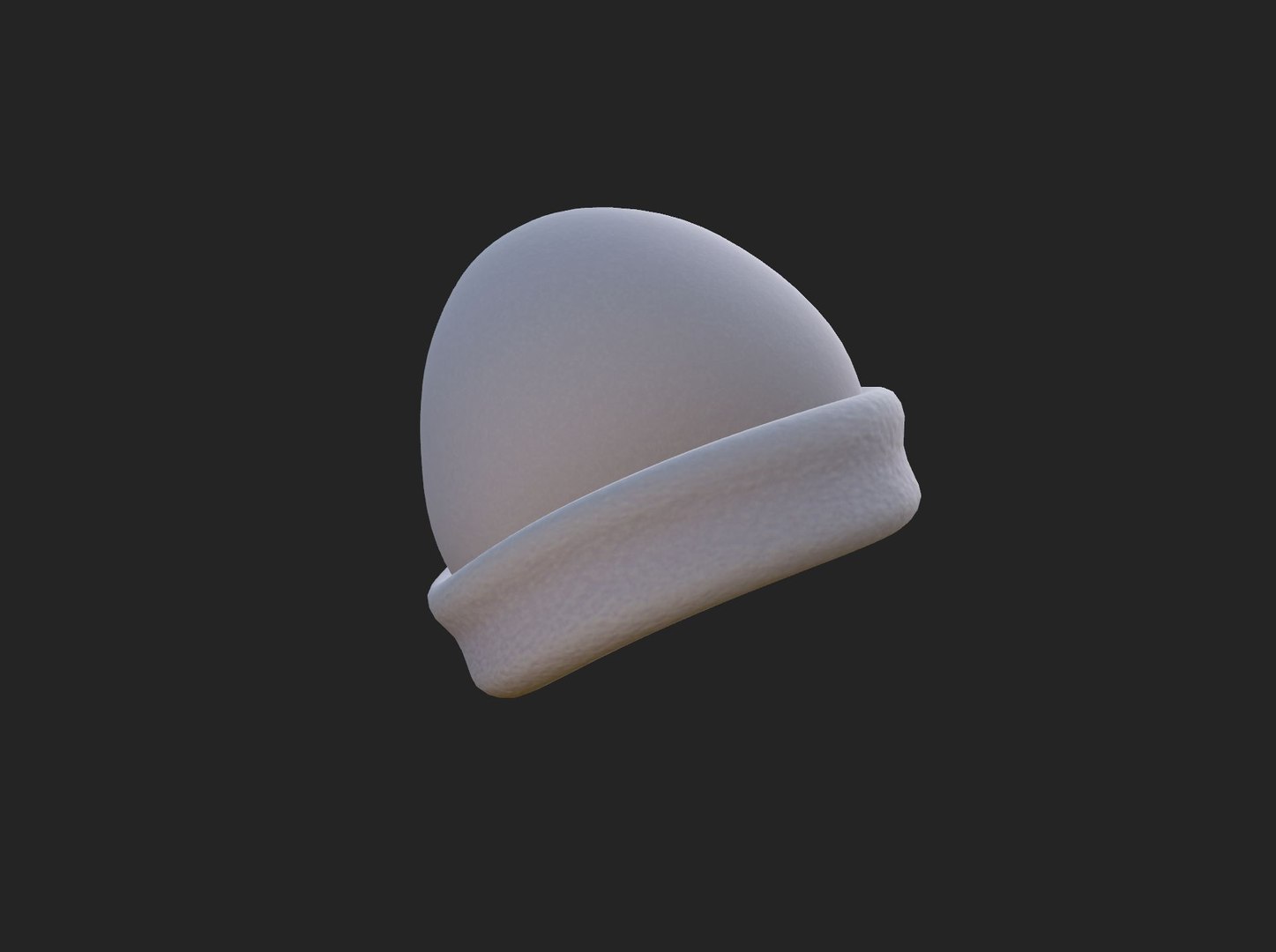 Hat060 White Nightcap 3D Model - TurboSquid 2337689