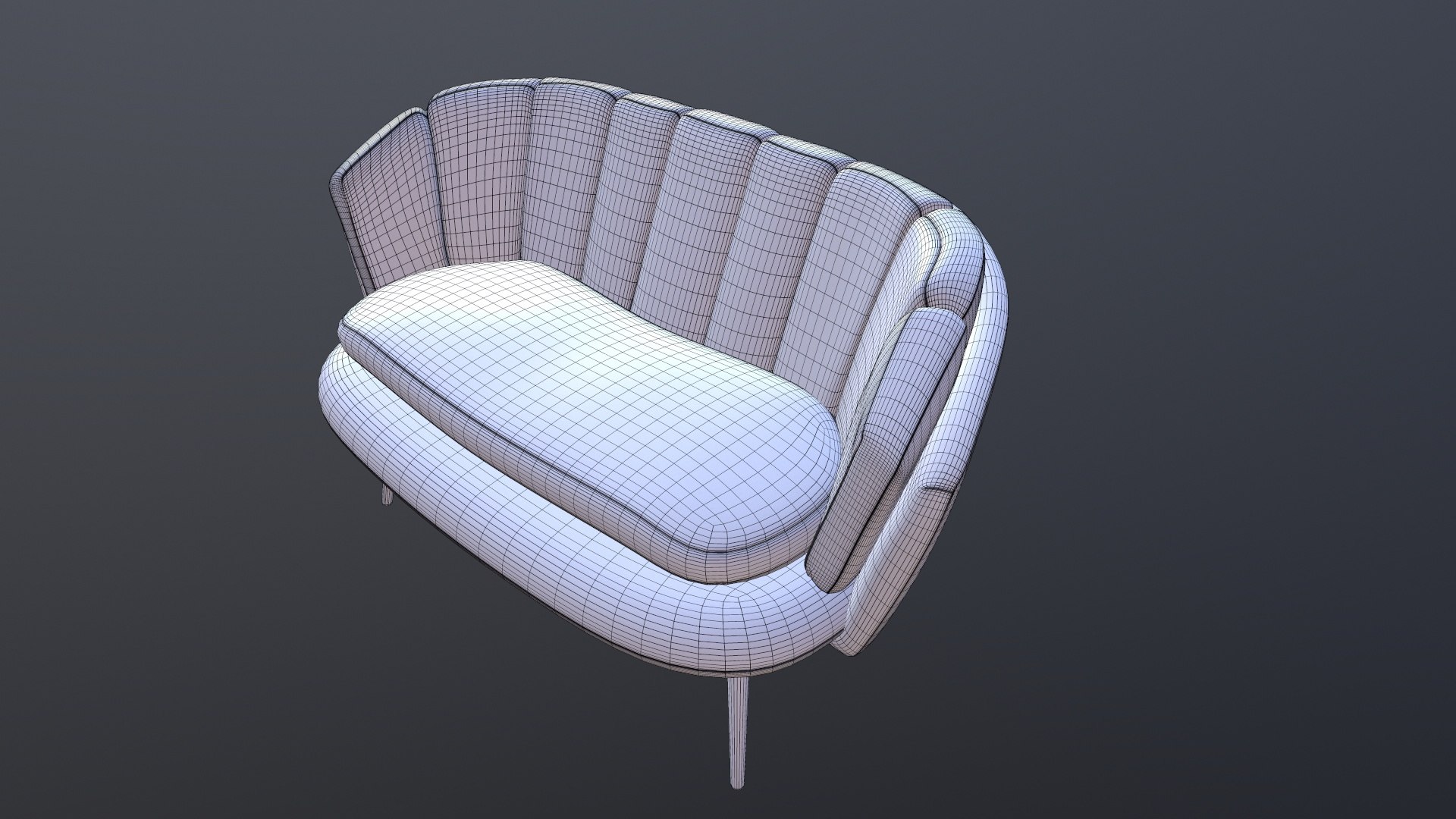 Artful Living Design Loveseat Sofa 3D Model - TurboSquid 1957428