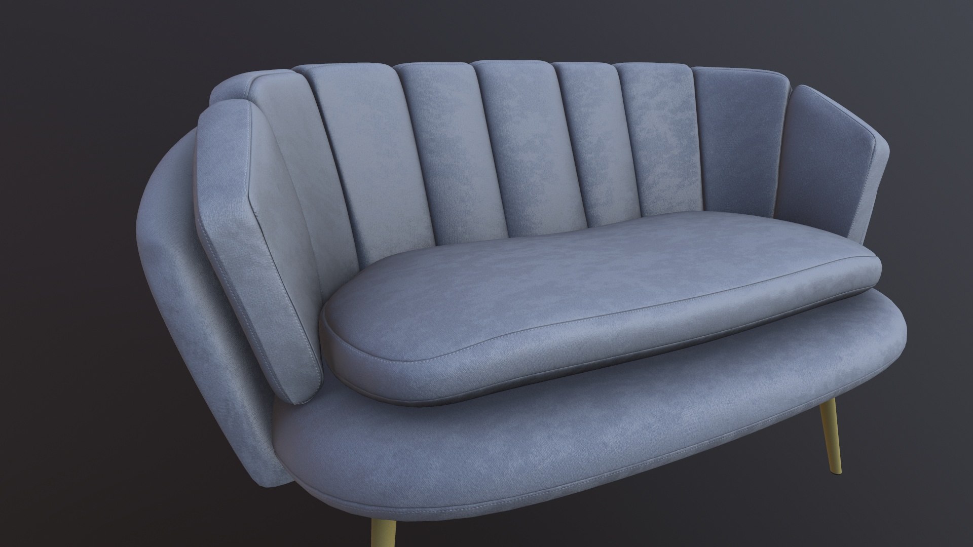 Artful Living Design Loveseat Sofa 3D Model - TurboSquid 1957428