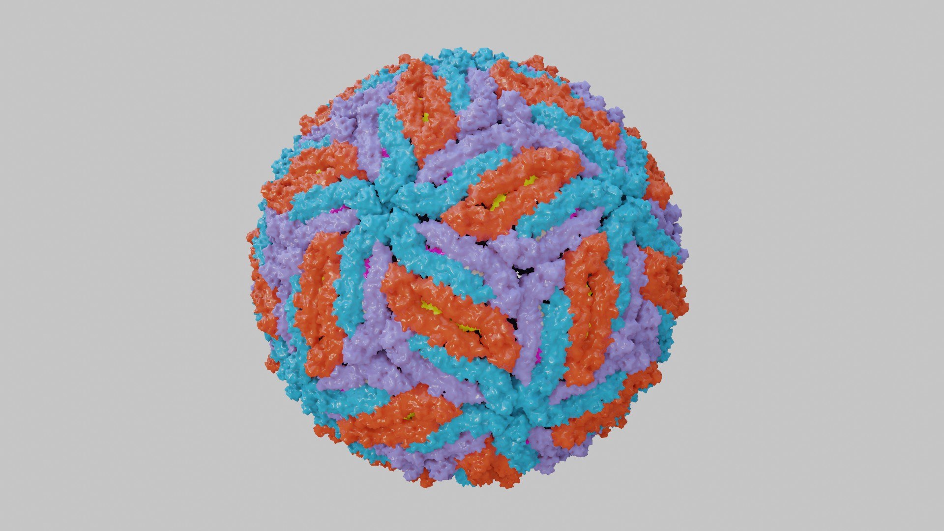 3D model Virus Zika - TurboSquid 2043355