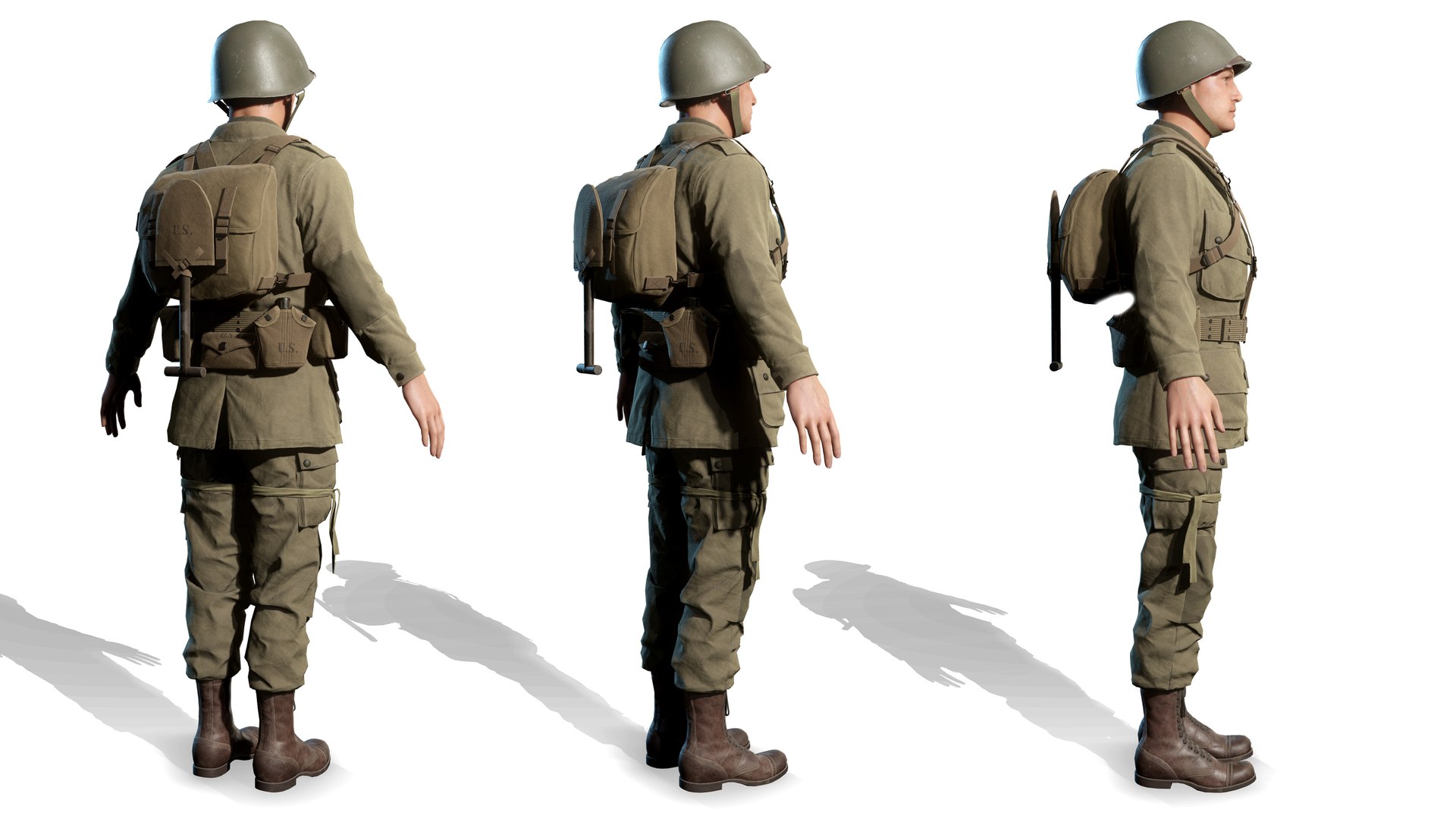 3D Army Man Model - TurboSquid 1593497