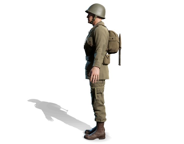 3D army man model - TurboSquid 1593497