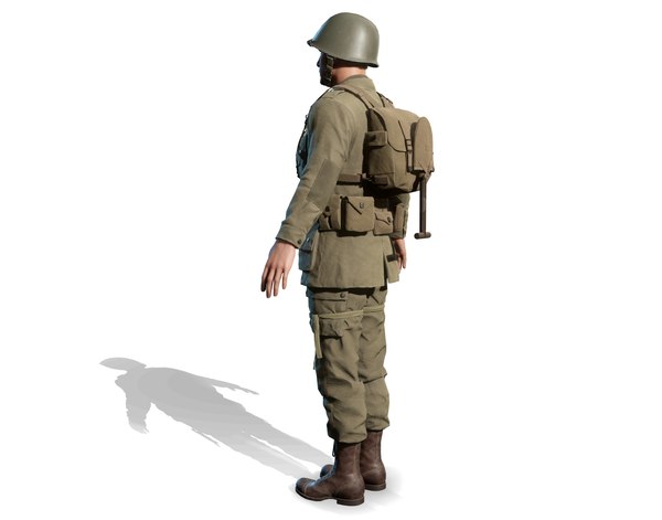 3D army man model - TurboSquid 1593497