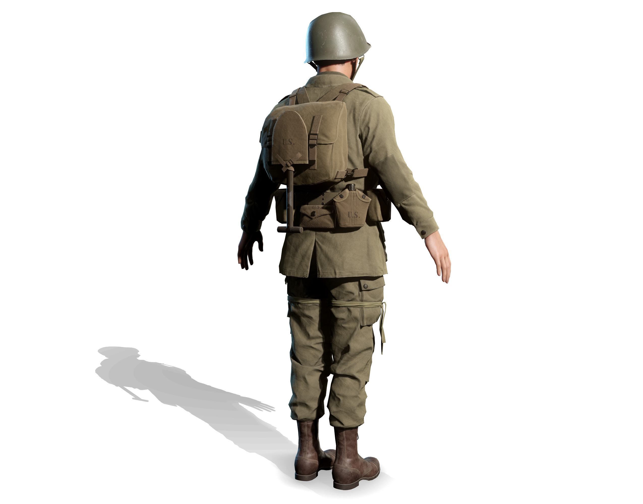 3D army man model - TurboSquid 1593497