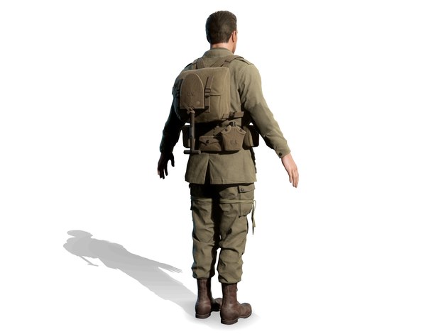 3D army man model - TurboSquid 1593497
