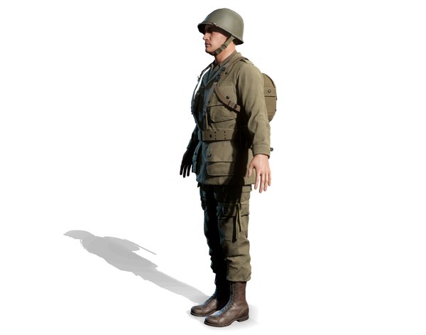3D army man model - TurboSquid 1593497