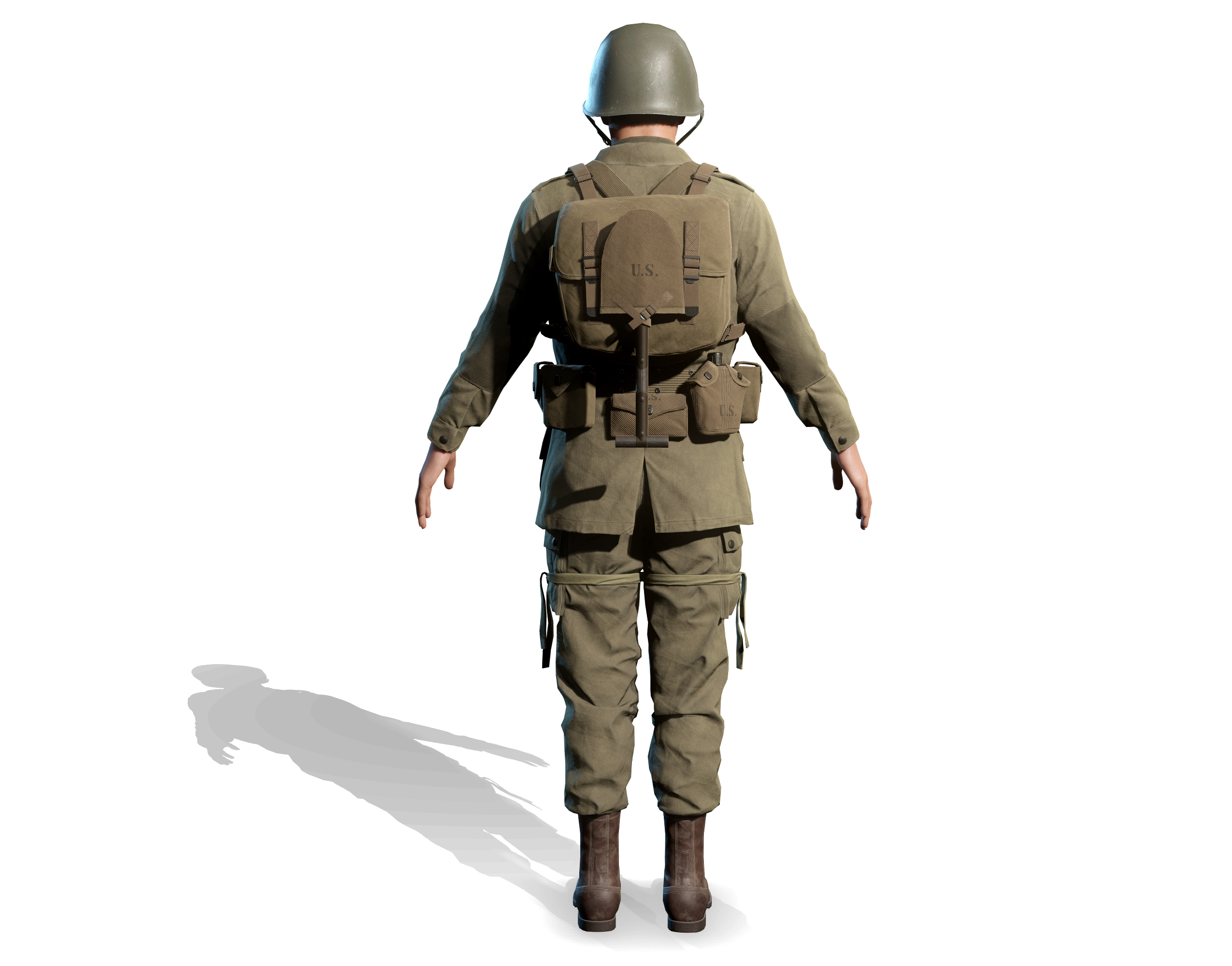 3D army man model - TurboSquid 1593497