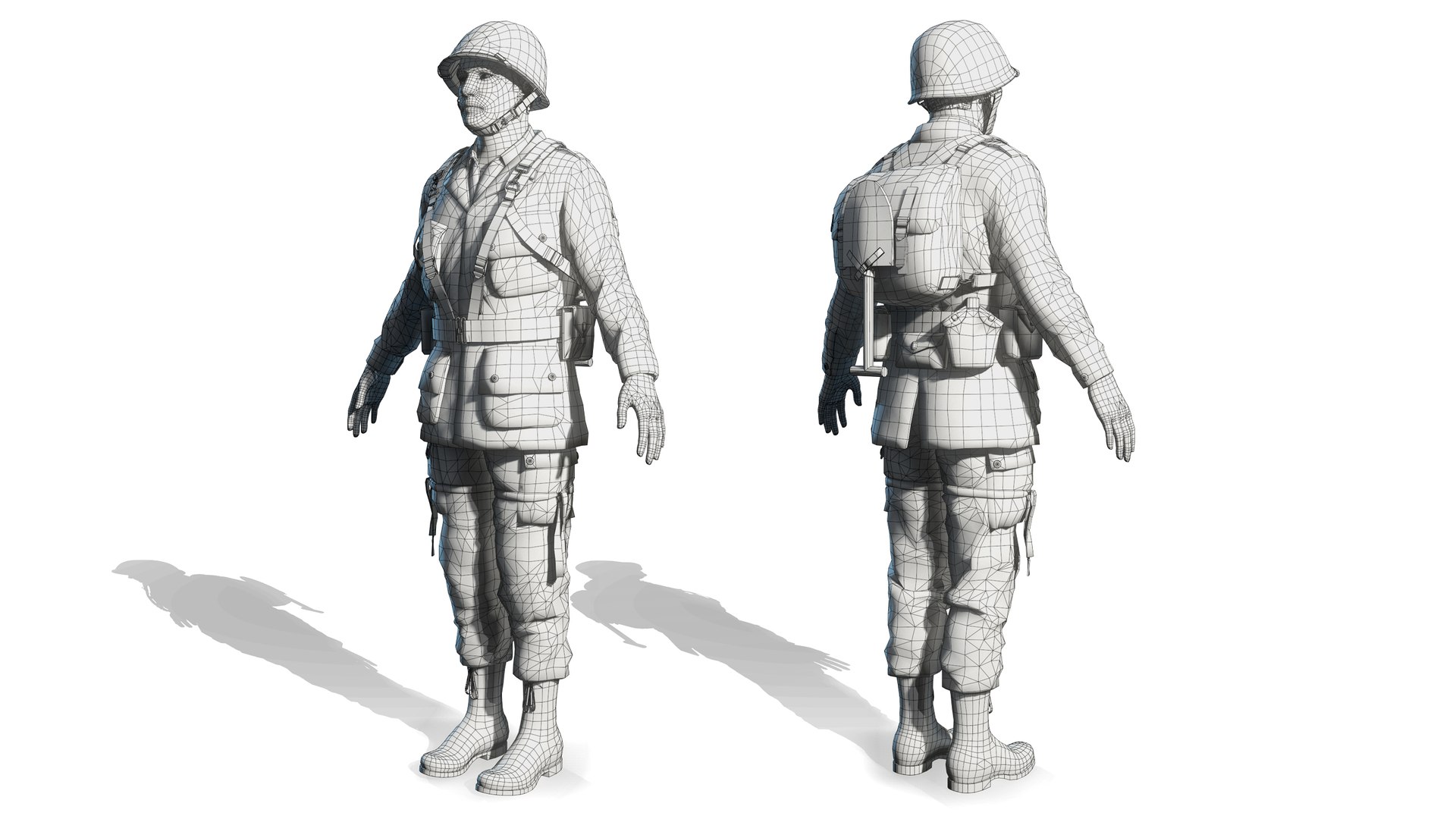 3D Army Man Model - TurboSquid 1593497
