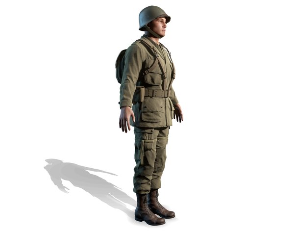 3D army man model - TurboSquid 1593497