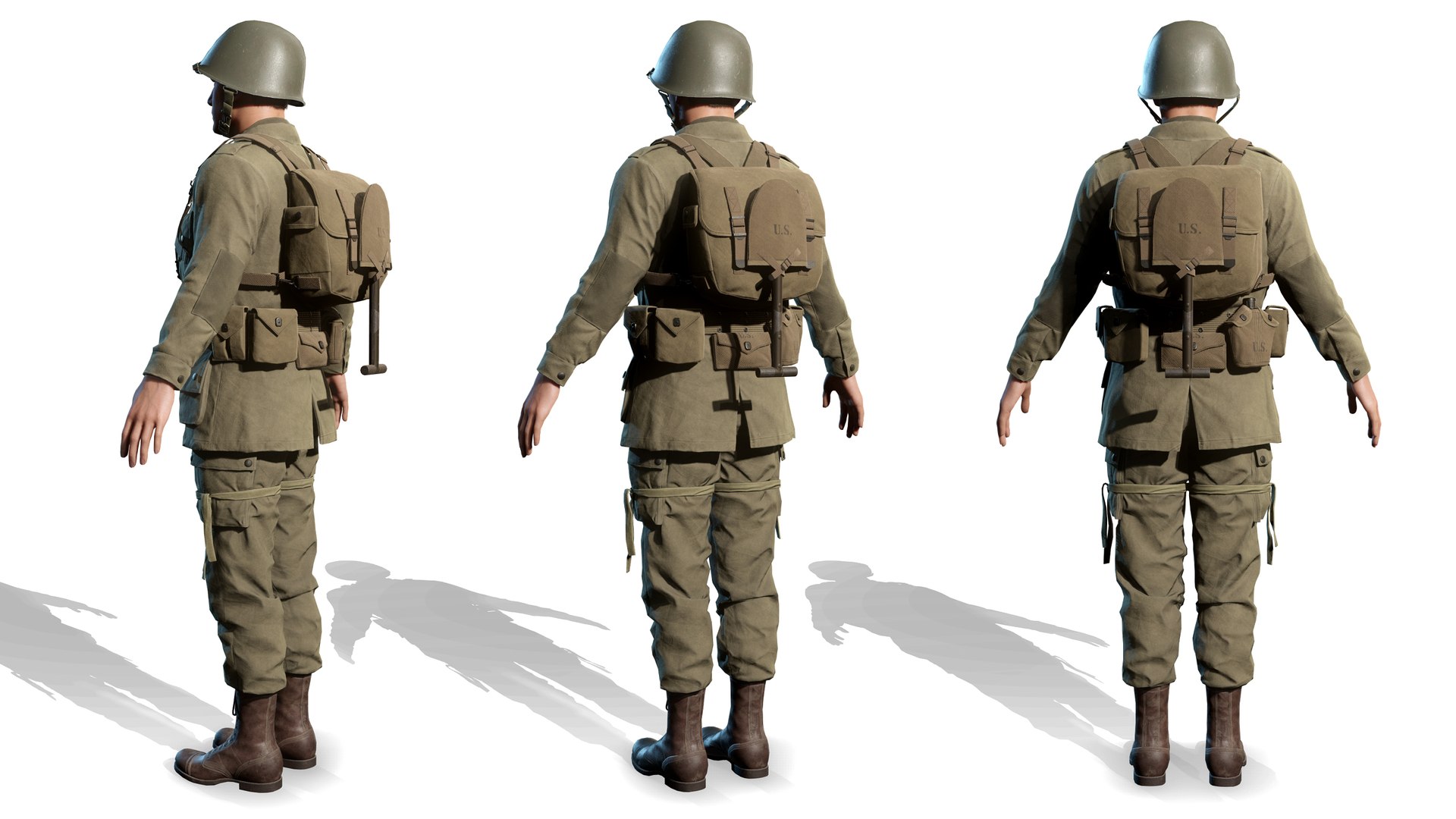 3D Army Man Model - TurboSquid 1593497
