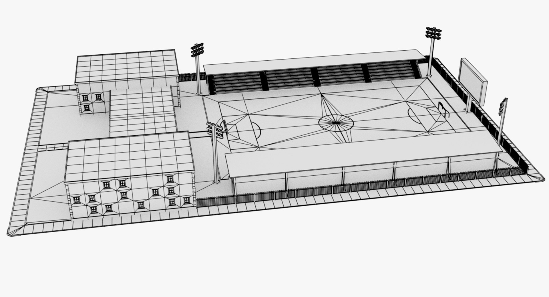 Stadium object model - TurboSquid 1588770