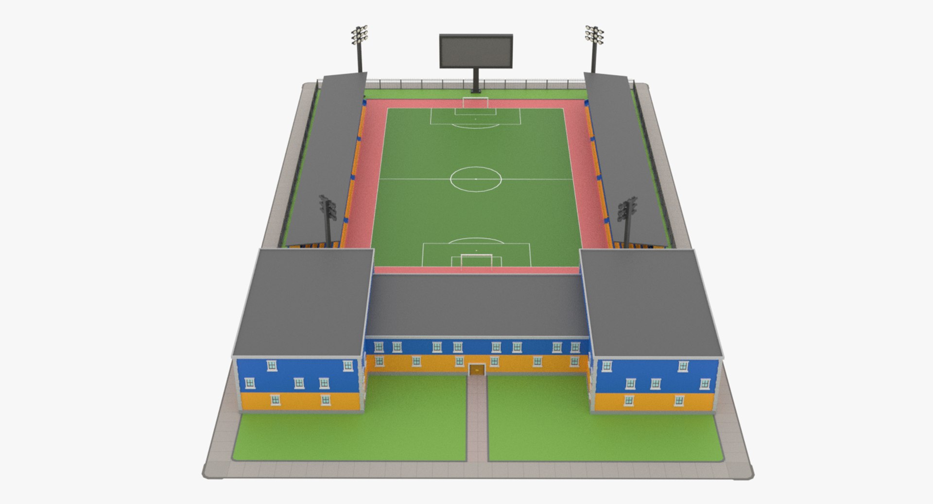 Stadium object model - TurboSquid 1588770