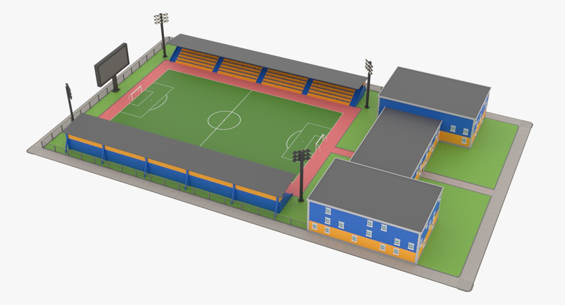 Stadium object model - TurboSquid 1588770