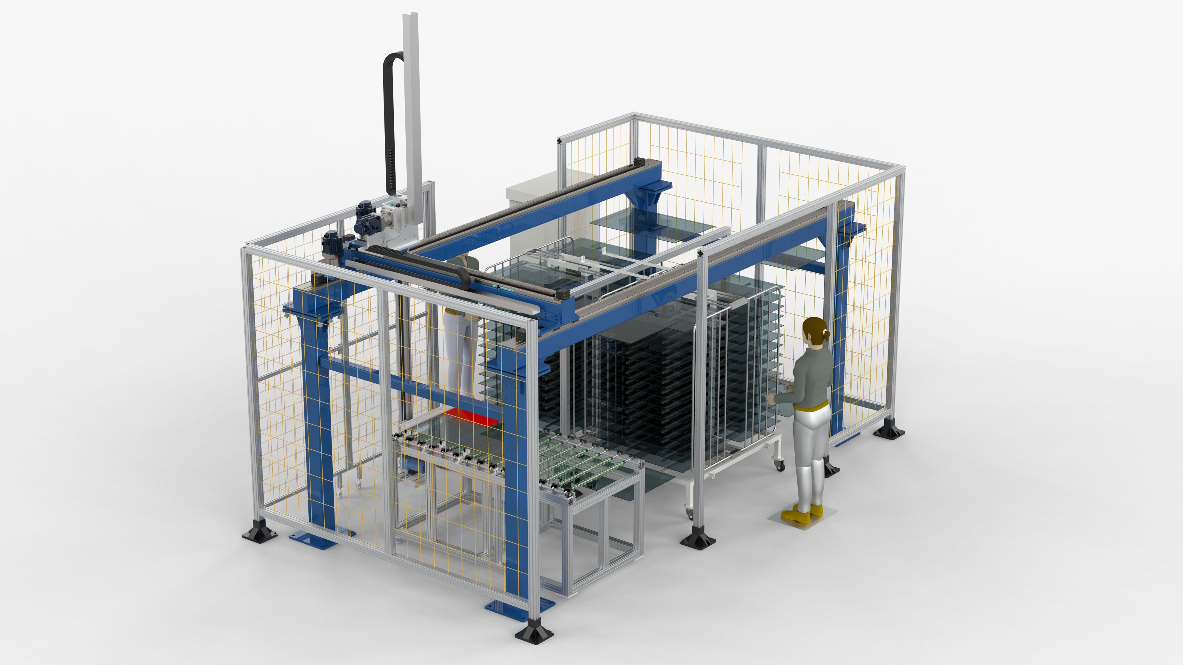 modelo 3d Recogedor de vidrio manipulador de armazones - TurboSquid 1985907