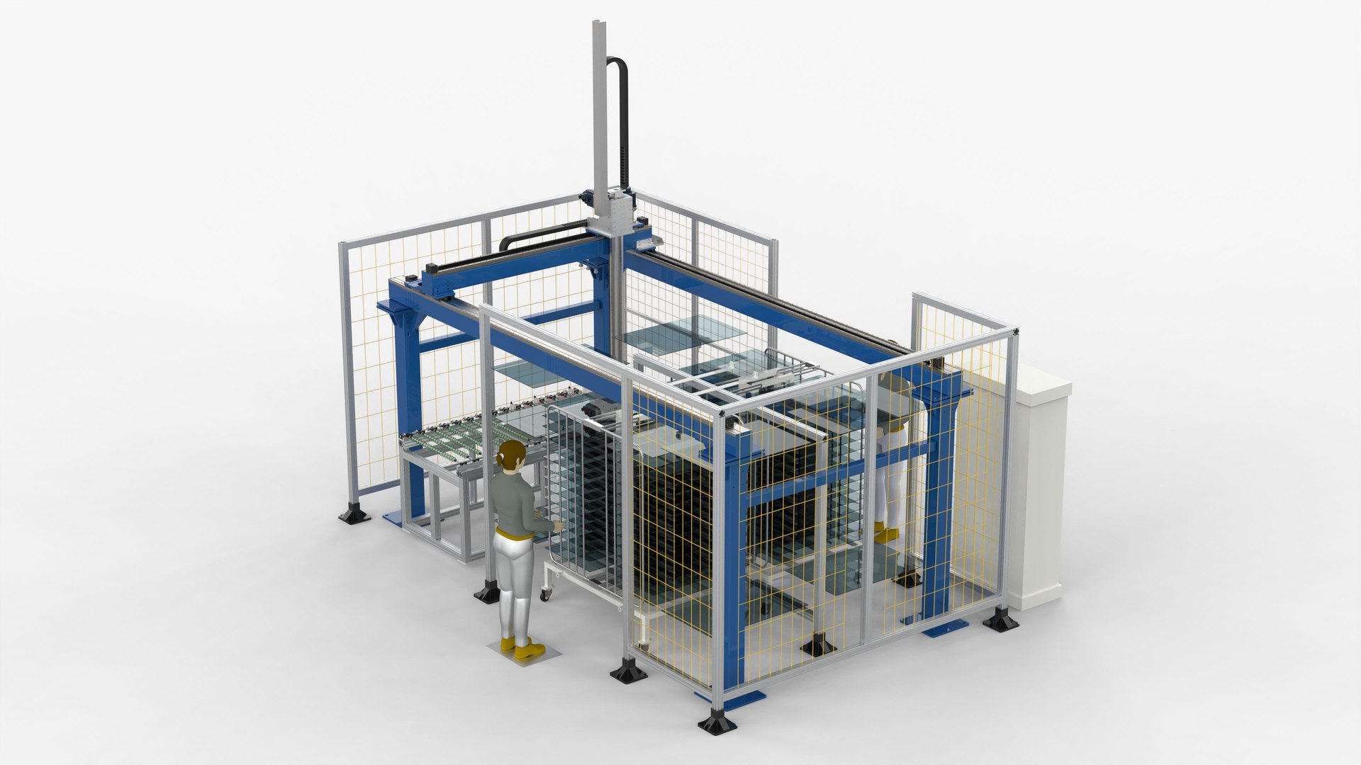 Truss Manipulator Glass Picker 3D Model - TurboSquid 1985907