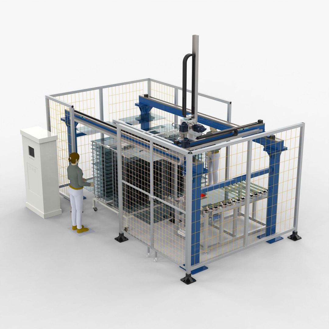 Truss Manipulator Glass Picker 3D 모델 - TurboSquid 1985907