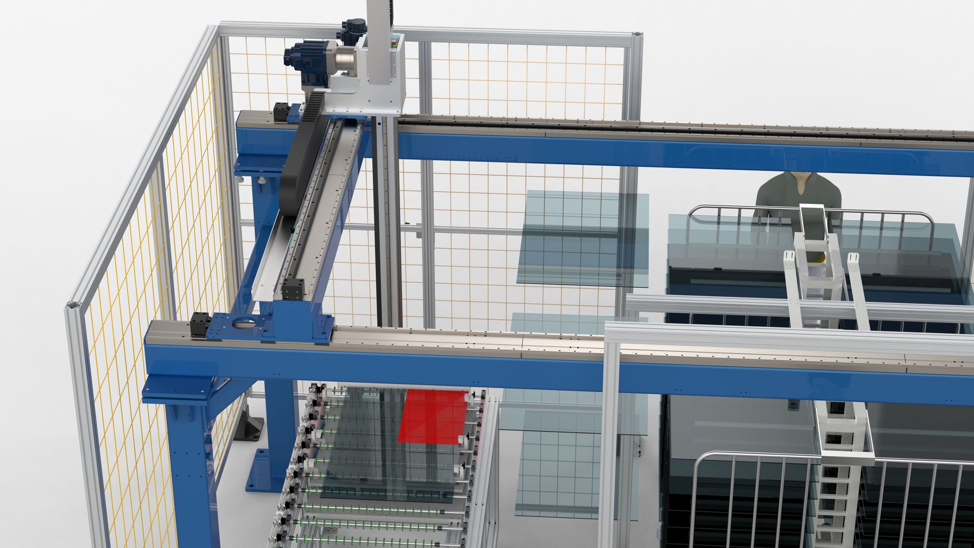 Truss Manipulator Glass Picker 3D Model - TurboSquid 1985907