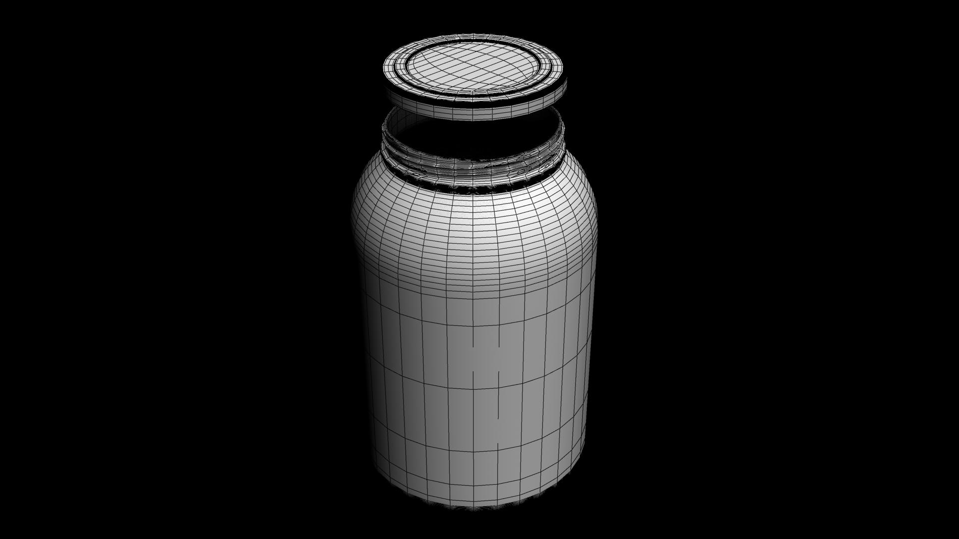 Jar kitchenware 3D model - TurboSquid 1671776