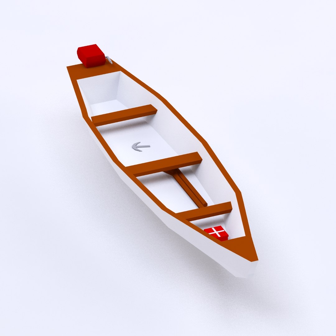 3ds cartoon toon boat