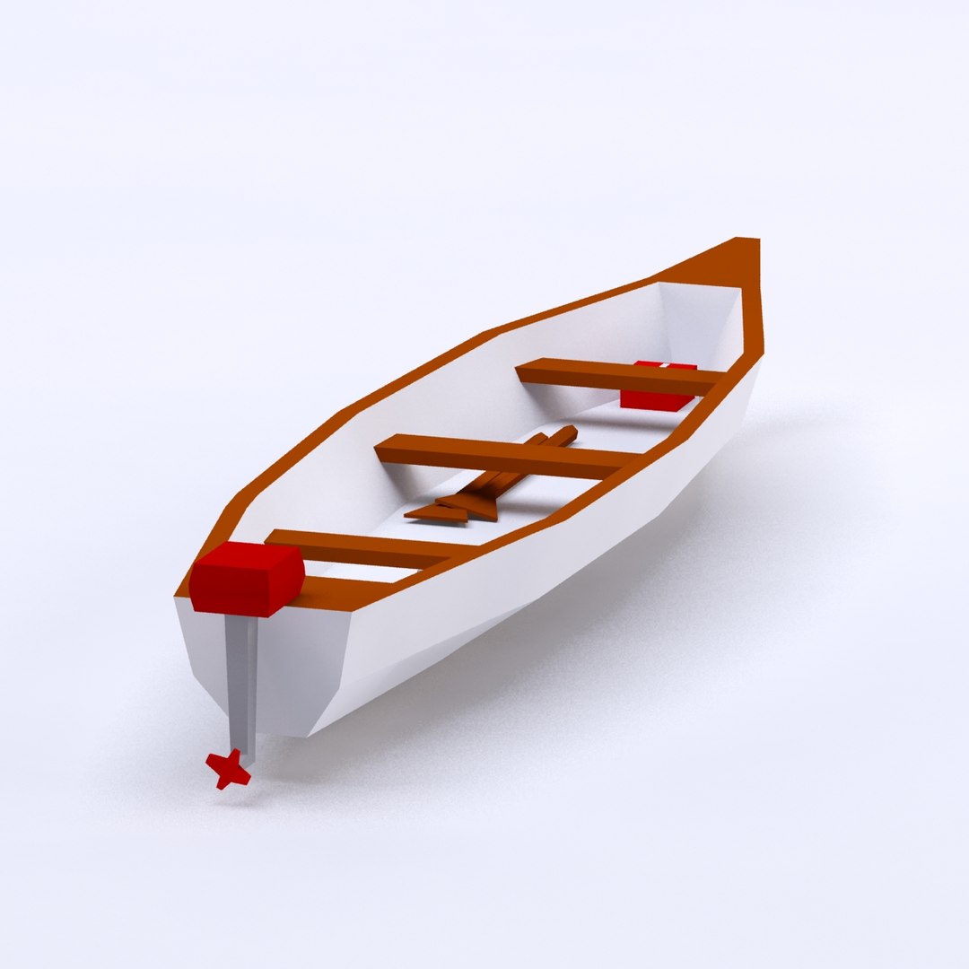 3ds Cartoon Toon Boat