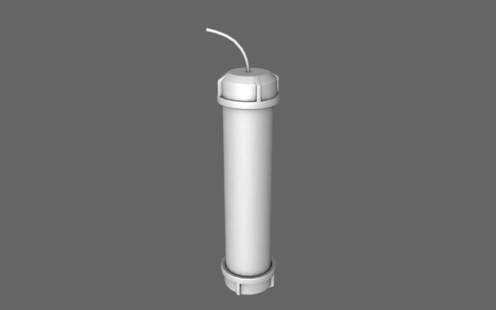 Pipe Bomb Grenade 3D - TurboSquid 2000531